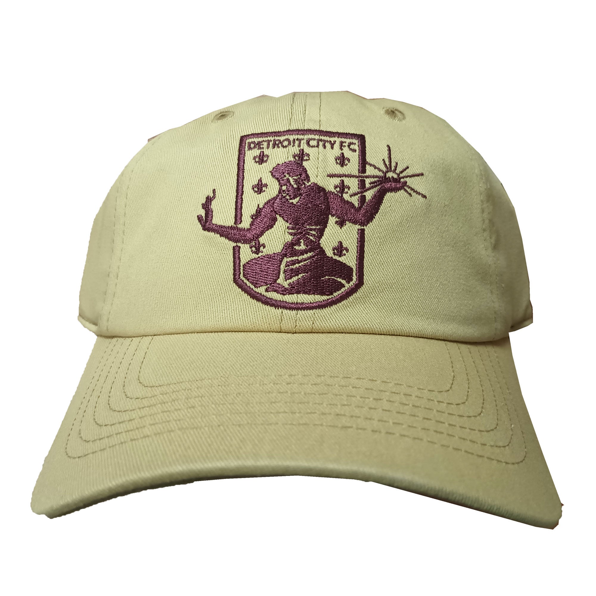 DCFC Script Wordmark Vintage Wash Twill Hat- Mustard – Detroit City ...